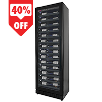 Slim Bookshelf Depth Wine Cooler Refrigerators | BeverageFactory.com