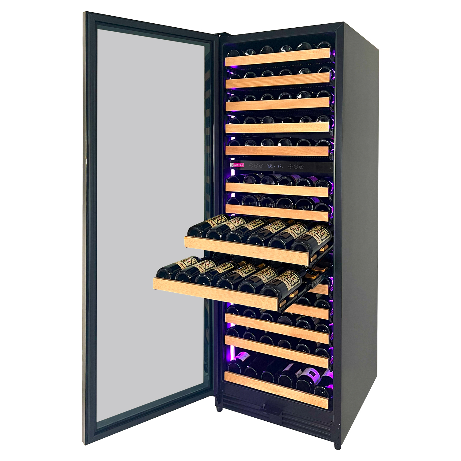 Allavino VSW15471D-2SL Dual Zone Left Hinge Stainless Steel Wine ...